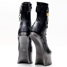 7inch High Heel Ponyplay bootfetish Ankle Platform Boots In Stock Size ...